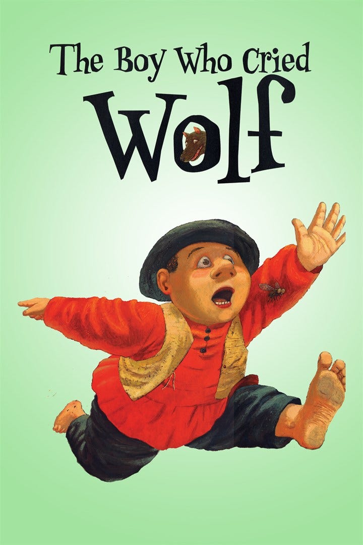 Why did the Boy cry Wolf?. I first heard the story of ‘The Boy who ...