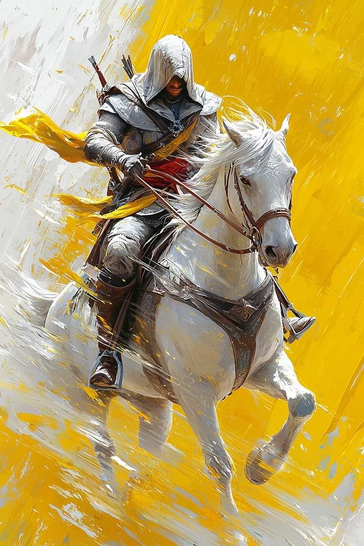 The Iconic Symbolism of the Hooded Warrior on Horseback - Shahid Khan ...