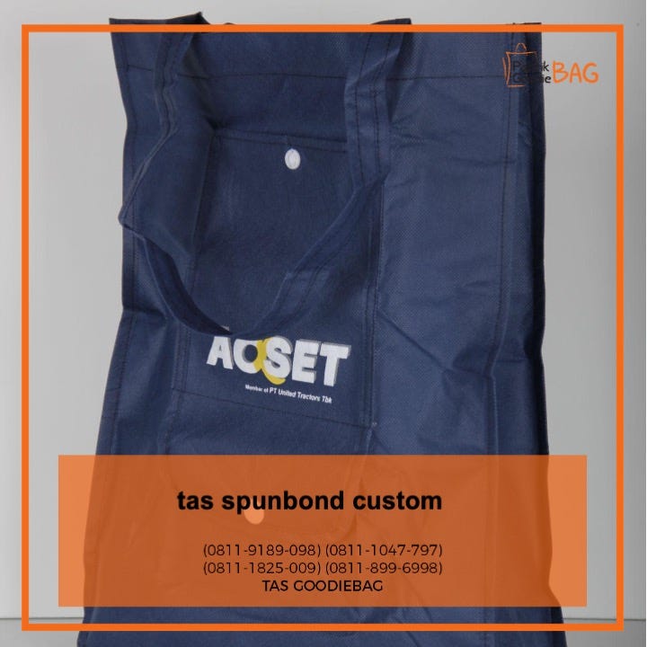 Tas Spunbond Custom - Produsen Spunbond Polos - Medium