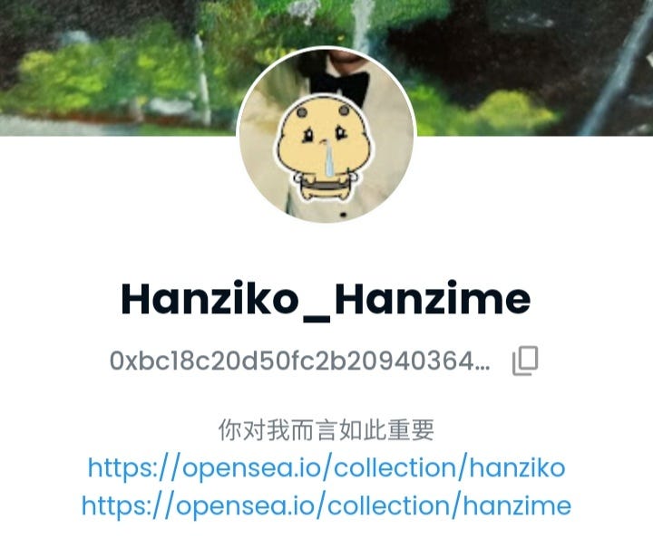 Hanziko_hanzime have the chance to meet prospective NFT Collectors ...