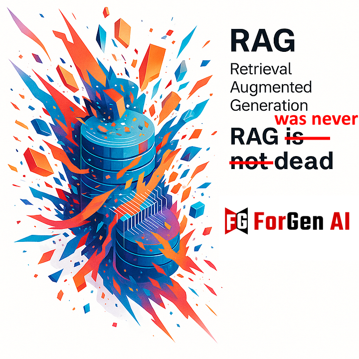 No, Anthropic, RAG Was Never Dying. | by James @ ForGen AI | Journal ...