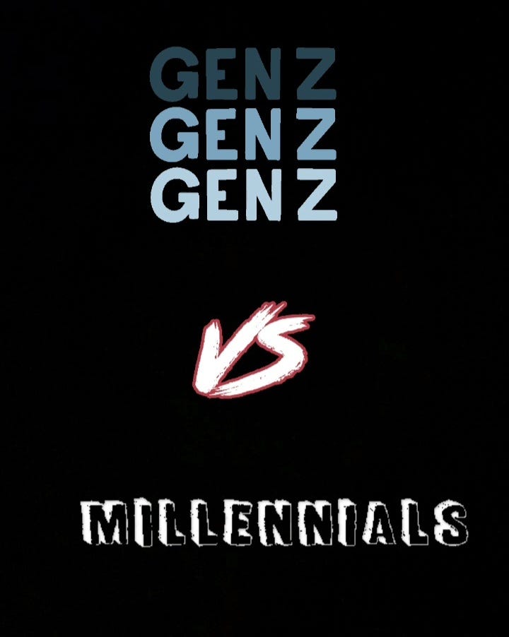 GenZ vs Millennials. What makes them different from each… | by Shreya Nimje | Medium