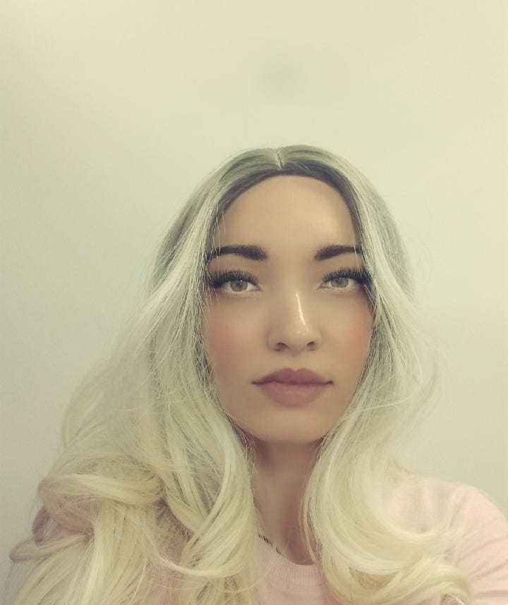 Yes, I am now a single woman. A single woman is also elegant. More ...