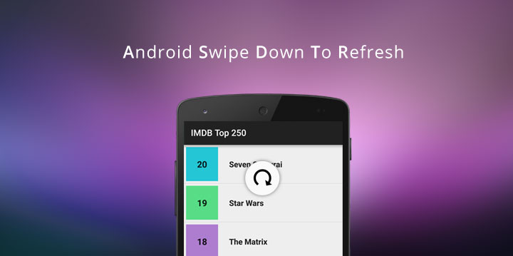 [Android] 당겨서 새로고침 간단하게 구현하기. 안드로이드에서 “당겨서 새로고침(Pull to Refresh)" UI를… | by 오승환 | Medium