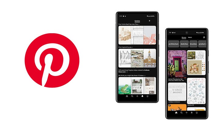 Revamping Pinterest’s user experience with a fresh look. | by Sayan ...