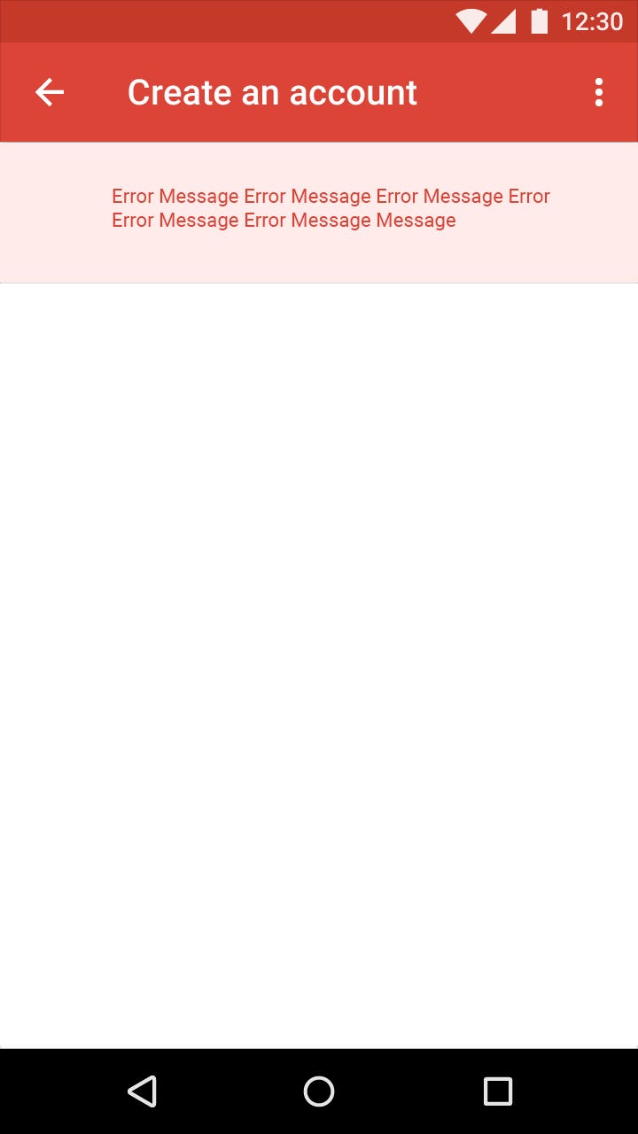 Error screen on Android App — back in 2016 | by Ravi Joon | Medium