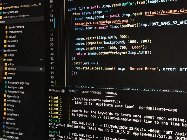 Process an image with Jimp on Node.js then upload it to Amazon S3 with a Heroku server. | by ...