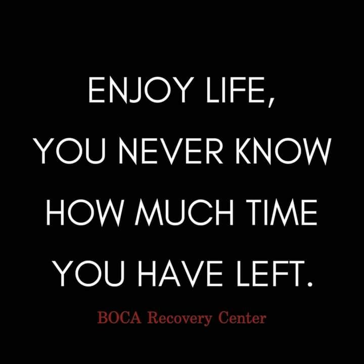 Take this serious and give you the best while you are still here ...