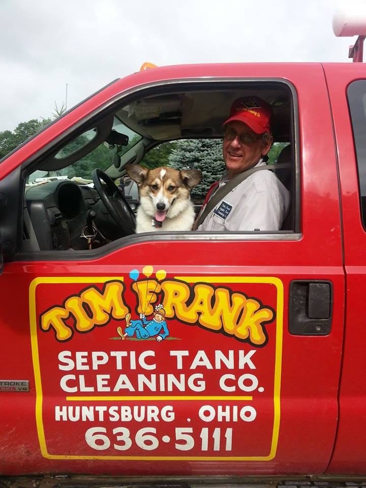 Tim Frank Septic Tank Cleaning Company | by Tom and Carol Frank | Medium