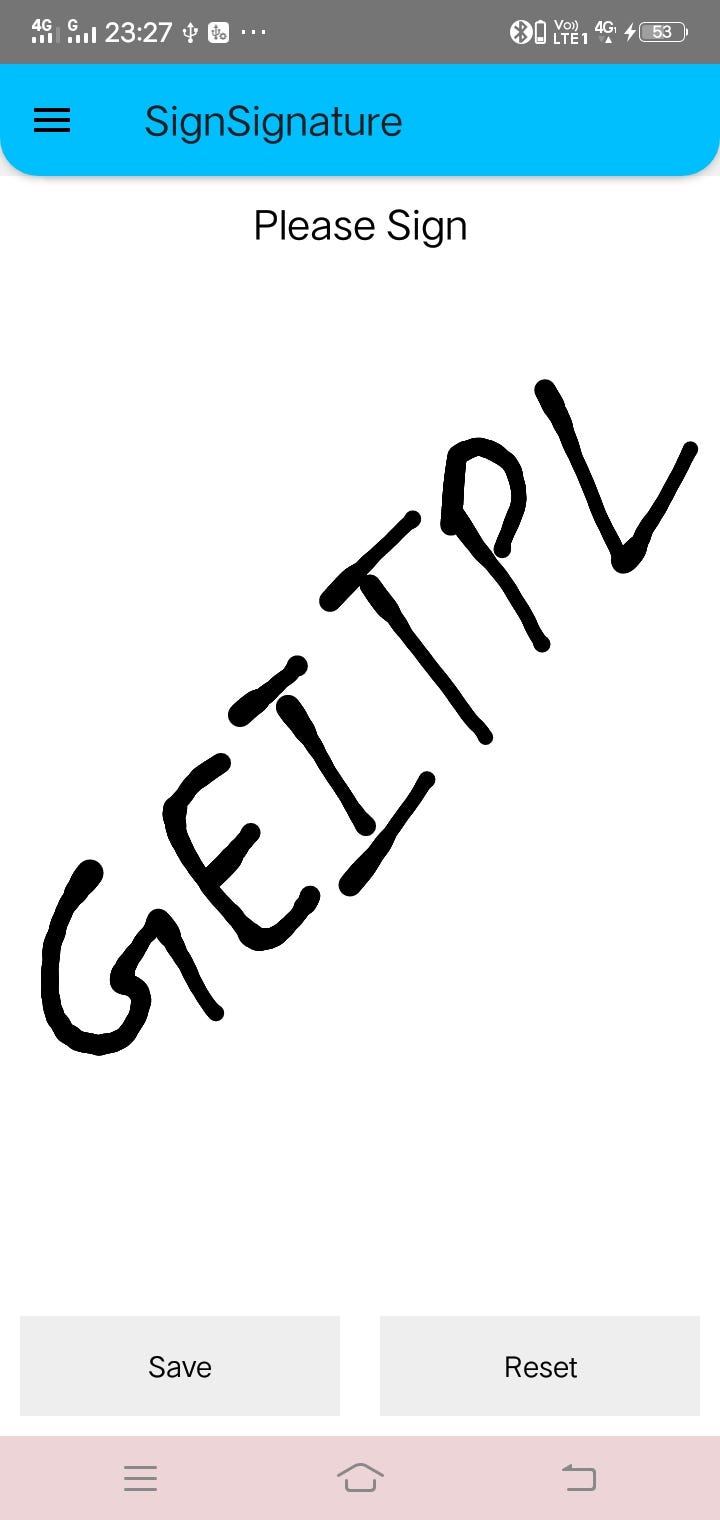 Capture Digital Signature in React Native App for Android and iOS | by Geitpl | Medium