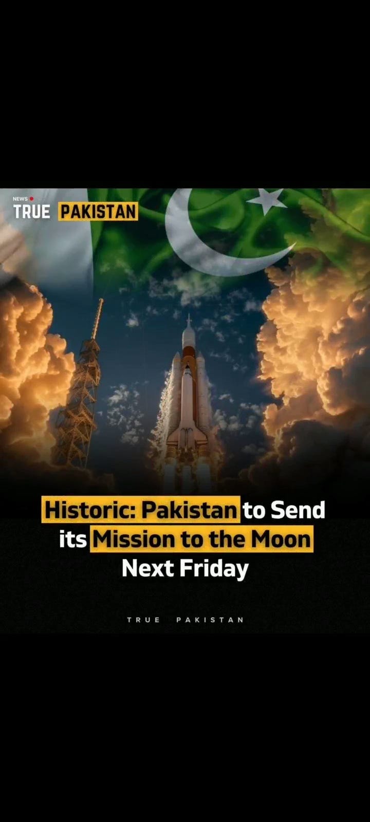 Pakistan's first-ever Moon mission set for launch aboard Chinese lunar ...
