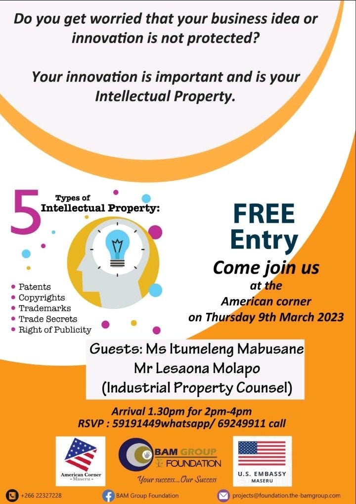 Free Intellectual Property event: 9th March 2023 - Lex Focus - Medium