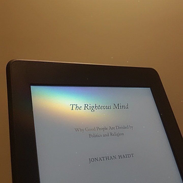 The Righteous Mind — oleh Jonathan Haidt | by Alfons | Side A | Medium