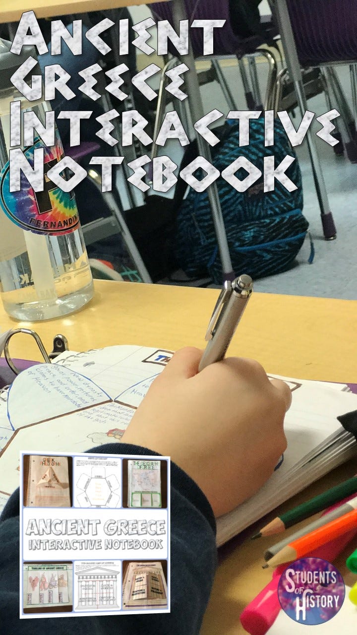 Ancient Greece Interactive Notebook | by Students of History | Medium