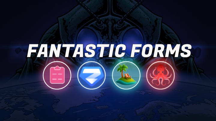 Fantastic Forms. Taming UIs with JavaScript’s Mightiest… | by Jason ...