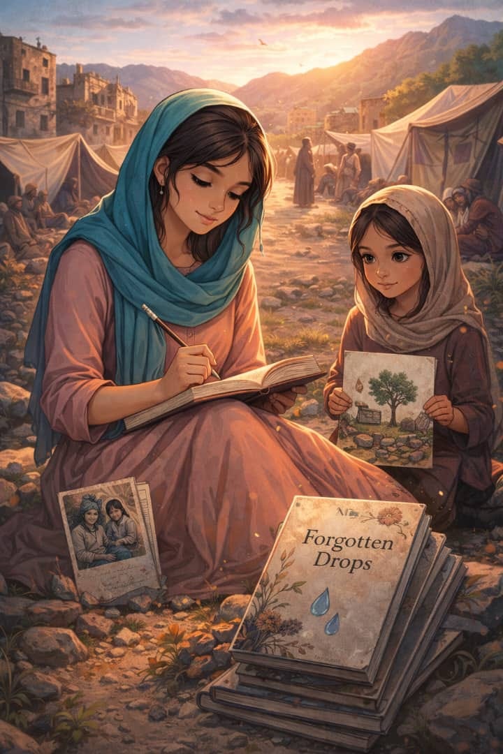 “Forgotten Drops” In a small town in Afghanistan, a girl named Neda ...