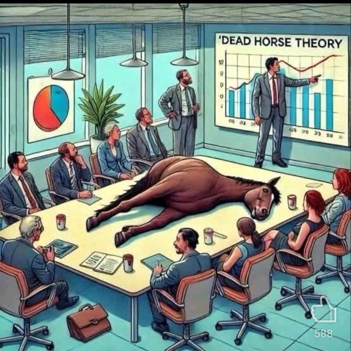 The Dead Horse Theory:. An Inspirational Lesson for Leaders | by Vivek ...