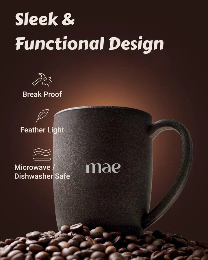 Eco-Friendly Dining: Coffee Husk Plates by Made of Earth - Made of ...