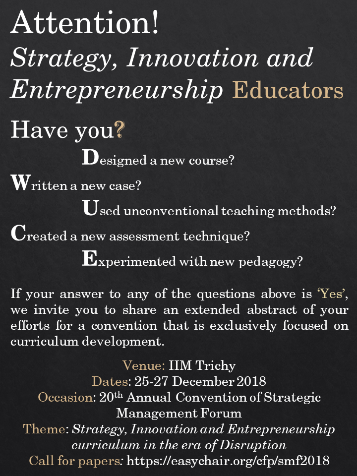 SMF Poster | by Karthik D | Medium