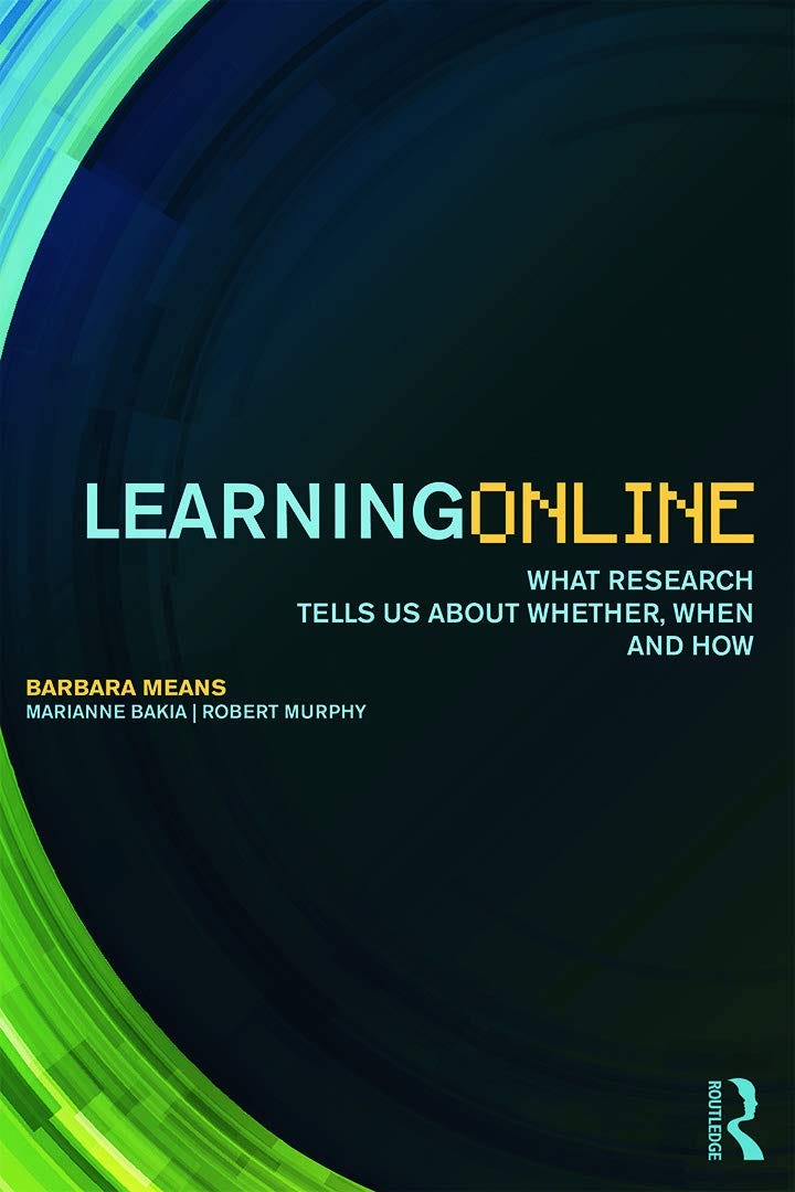 [DOWNLOAD] Learning Online: What Research Tells Us About Whether, When ...