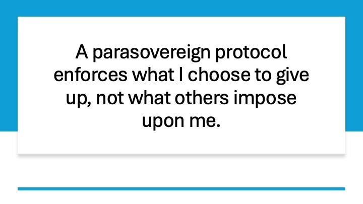 Parasovereign Protocols and the Architecture of Voluntary Constraint ...