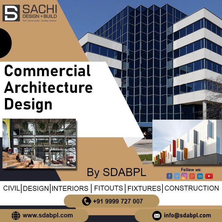 Commercial Architecture Design - Sachi Design And Build Pvt Ltd - Medium