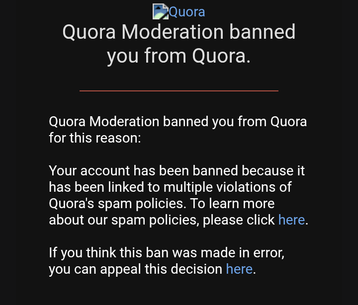 How Quora Banned Me for Simply Reading | by Omni Freelance Hub ...