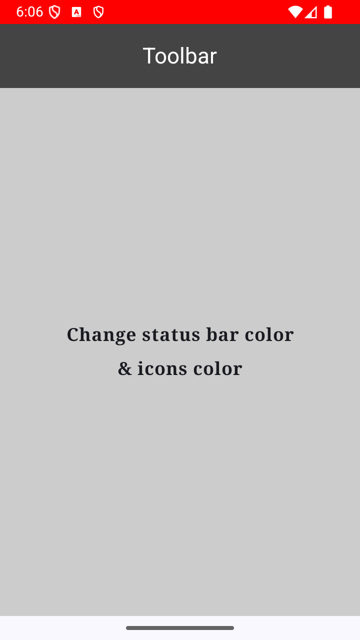 How to fix the status bar related issues for Android device API 35 using Jetpack Compose. | by ...