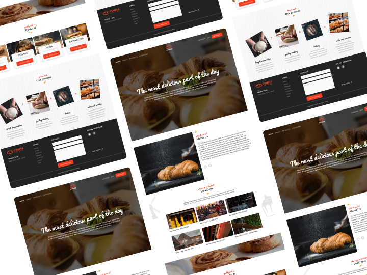 Web Design solution for Pekara Cvijeta | by Ermin Halilovic | Medium