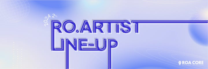 Introducing the RO.Artist LINE-UP | by Project Roaland_Official | ProjectRoaland_Official | Sep ...