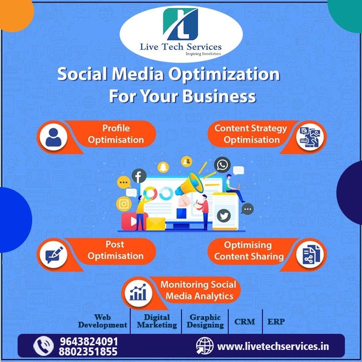 Social Media Optimization - Live Tech Services - Medium