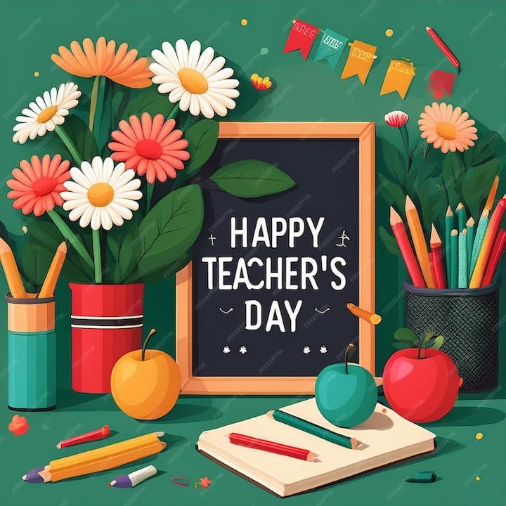 O my Dear Teachers(Poetry) - Madeeha Bari - Medium