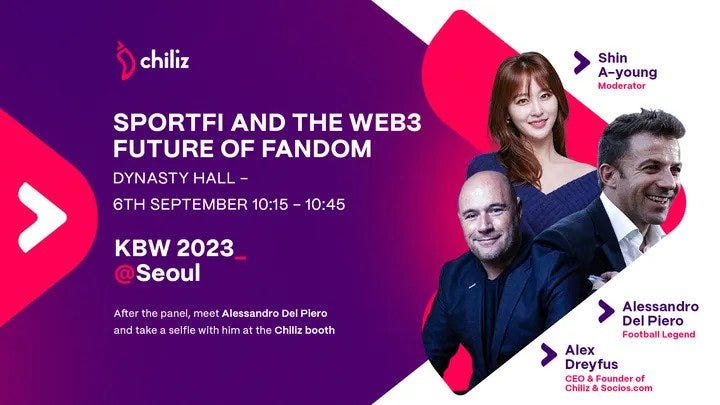 Join Chiliz CEO Alexandre Dreyfus and football legend Alessandro del ...