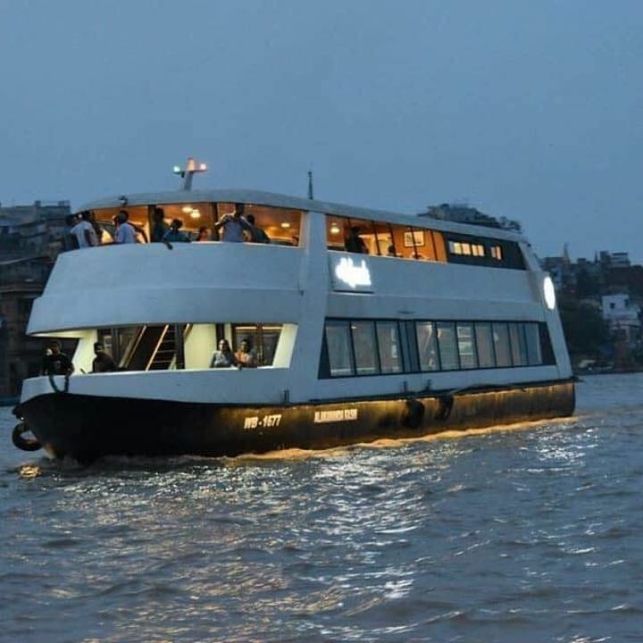 This will be a ship operating in Varanasi between 2 Famous ghats. | by ...