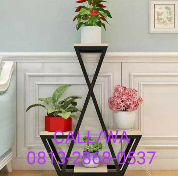 Produsen Rak Bunga Segitiga Diamond KUALITAS TERBAIK CALL 0813-2868 ...