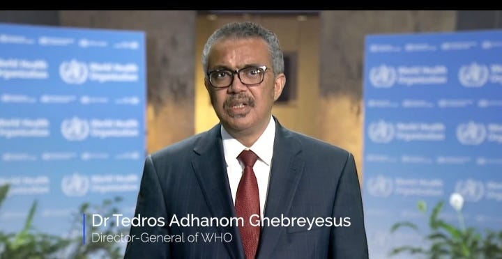 Video Statement: Hear What WHO DG- Dr Tedros Ghebreyesus Has To Say As ...