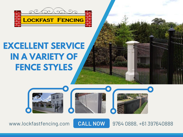 Styles Of Fences - Lockfast Fencing - Medium