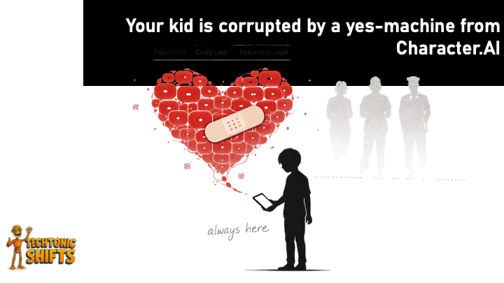 Your kid is corrupted by a yes-machine from Character.AI | by Marco van ...
