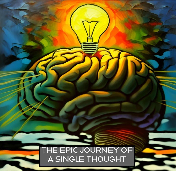 The Epic Journey of a Single Thought: A Neural Memoir | by Dave'Vinci ...