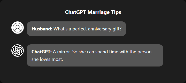 ChatGPT Marriage Survival Kit - CYRIL JOSEPH - Medium