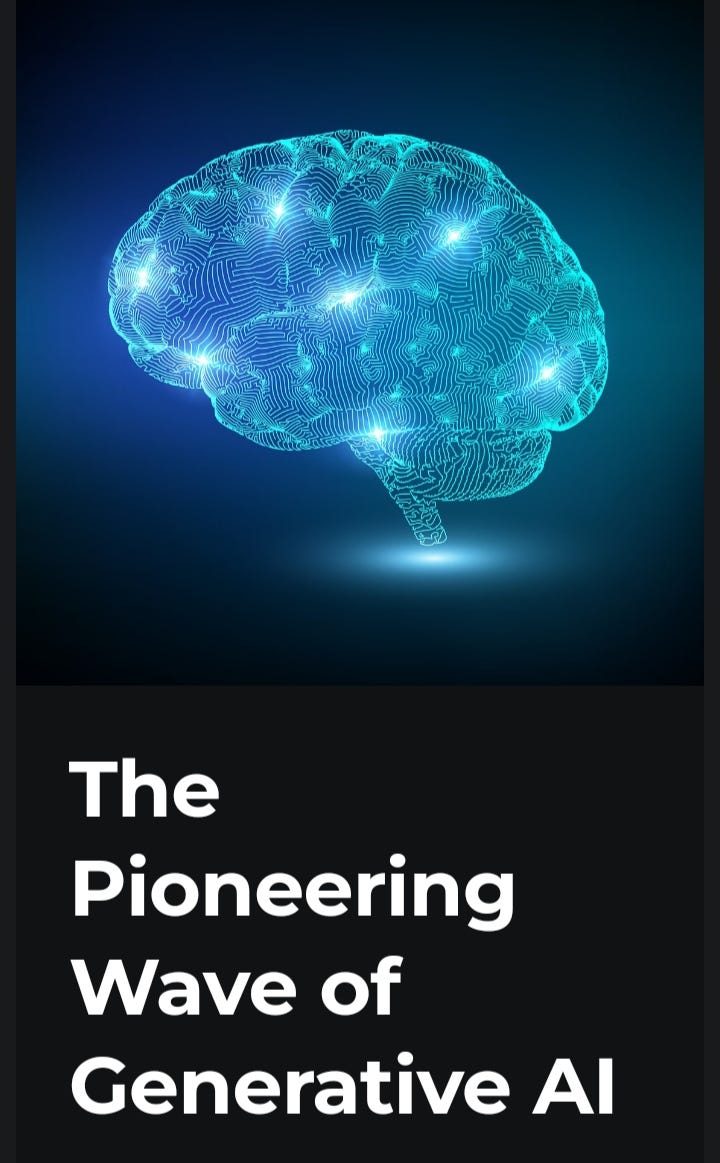 The Pioneering Wave of Generative AI: Revolutionising Digital Creativity | by Quentin Drummond ...