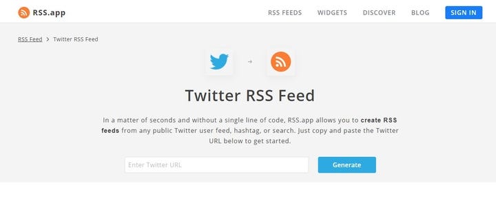 Creating RSS Feeds from Twitter. Twitter is a great tool to stay… | by Aia M. | Medium