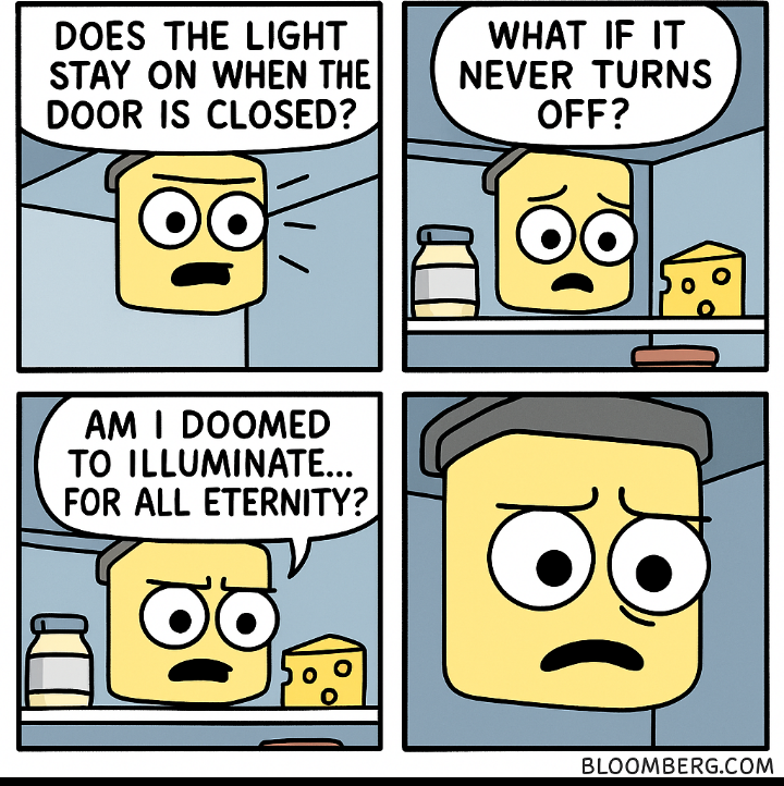 The Existential Crisis of a Fridge Light: What If It Never Turns Off ...