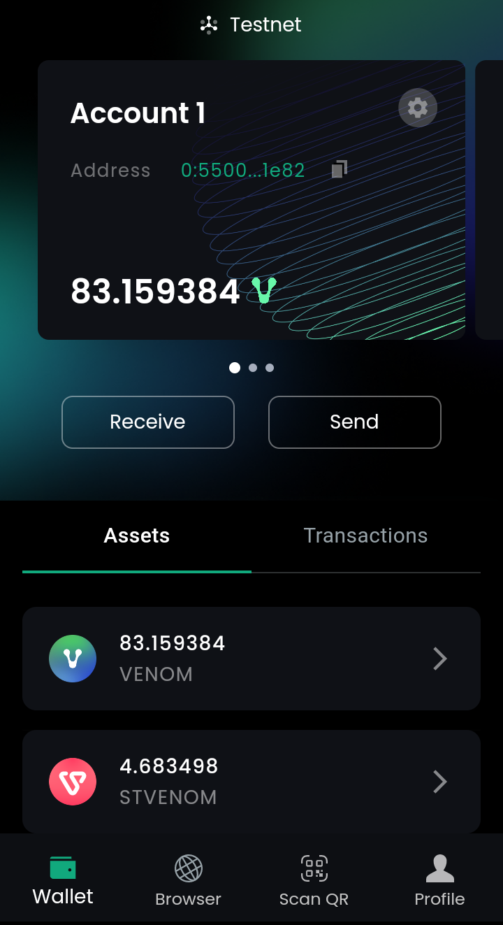 VENOM WALLET. In my last thread, I gave an introduction of what venom ...