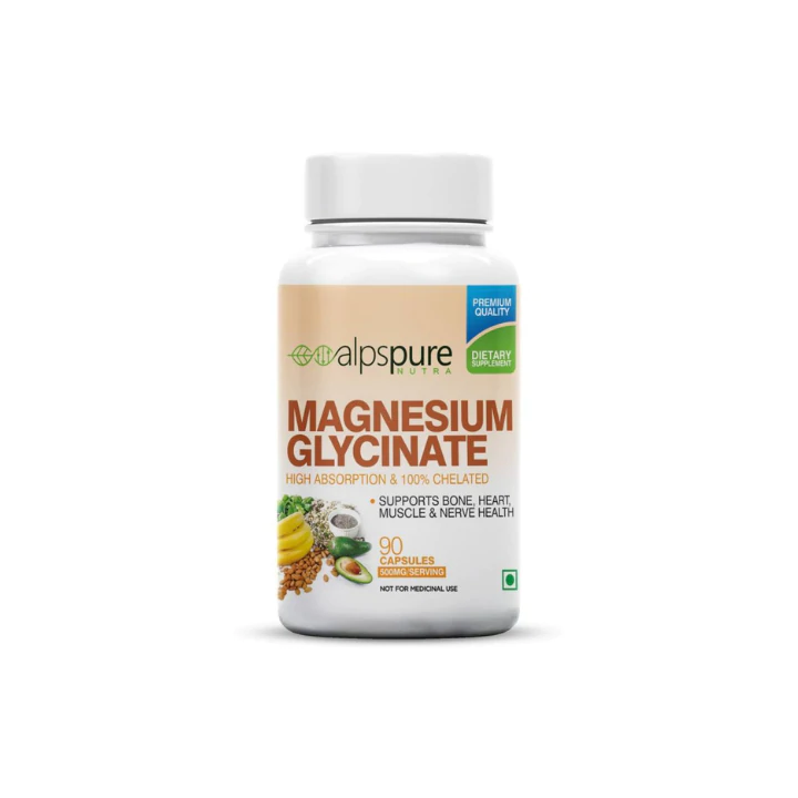 Magnesium Glycinate Capsules Online at the Best Price | Alpspure Nutra ...