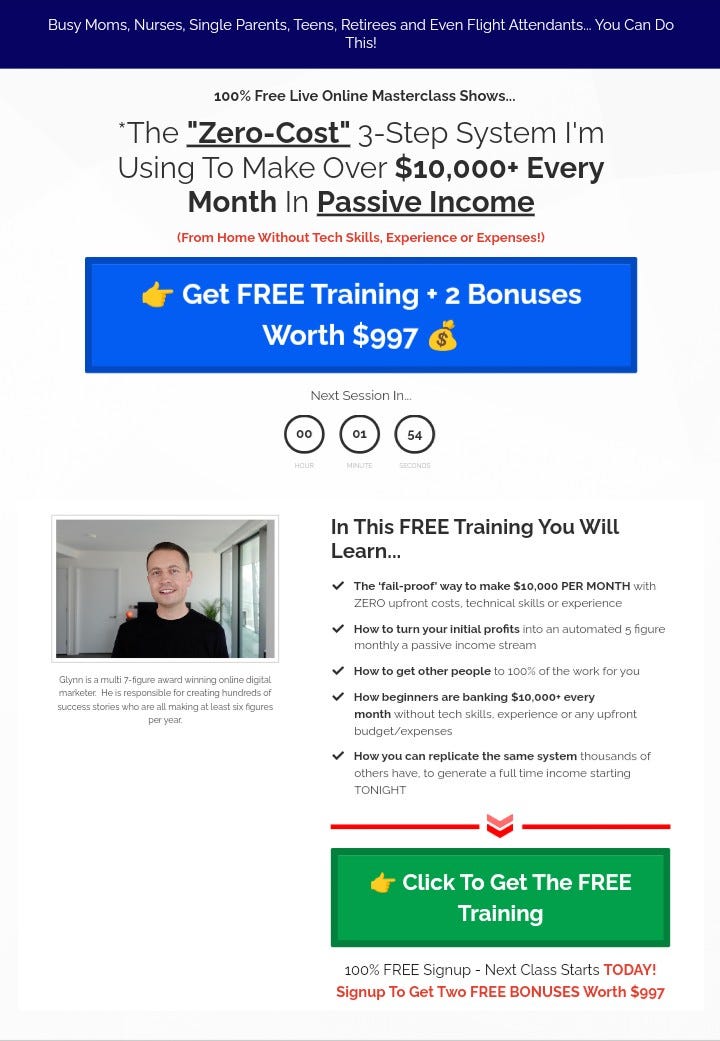 *The "Zero-Cost" 3-Step System To Make Over $10,000+ Every Month In ...