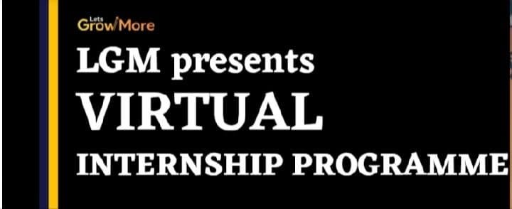 Web Development Internship at LetsGrowMore community | by Sanjay Kumar Panday | Medium