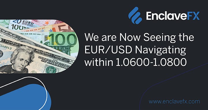 We are Now Seeing the EUR/USD Navigating within 1.0600–1.0800 ...