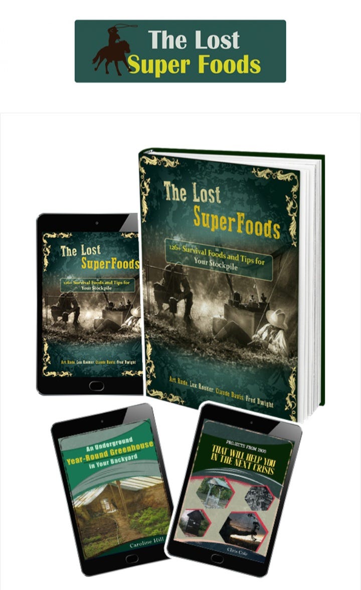 The Lost SuperFoods: Unlocking Nature’s Forgotten Treasures" | by ...