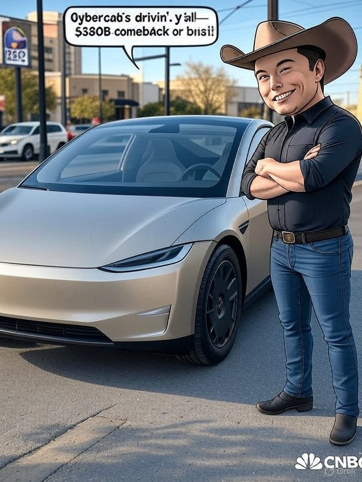 Tesla’s Cybercab Quest: Savior of the $380B Wreck or Musk’s Next Meme ...